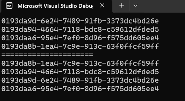 Ramchand's Blog: UUID v7 in .NET 9 Ramchand's Blog: UUID v7 in .NET 9